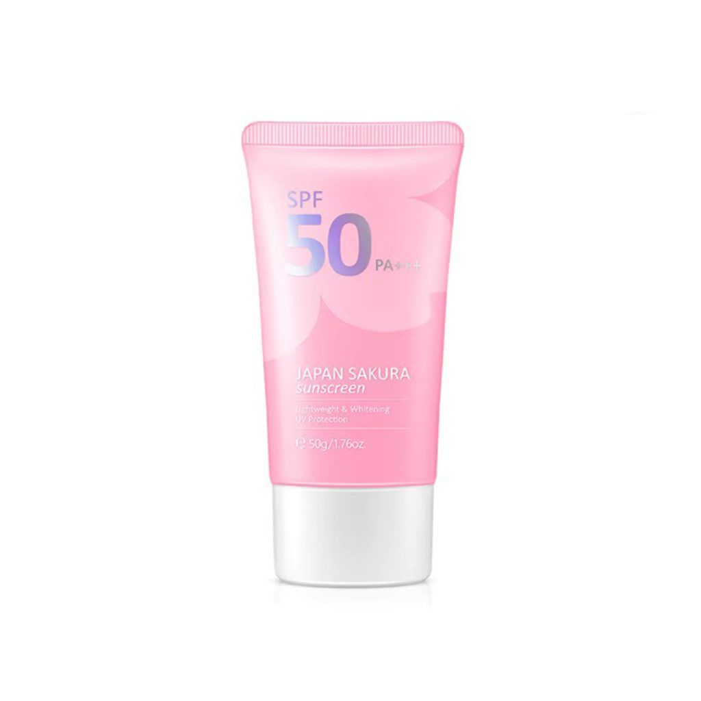 Laikou Japan Sakura Sunscreen SPF50 PA+++ (50g) - Modern Beauty BD