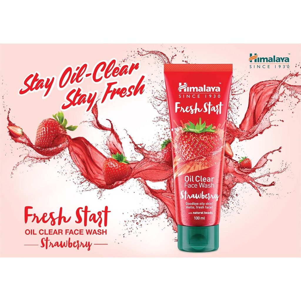 Himalaya Fresh Start Oil Clear Face Wash Strawberry | MB BD
