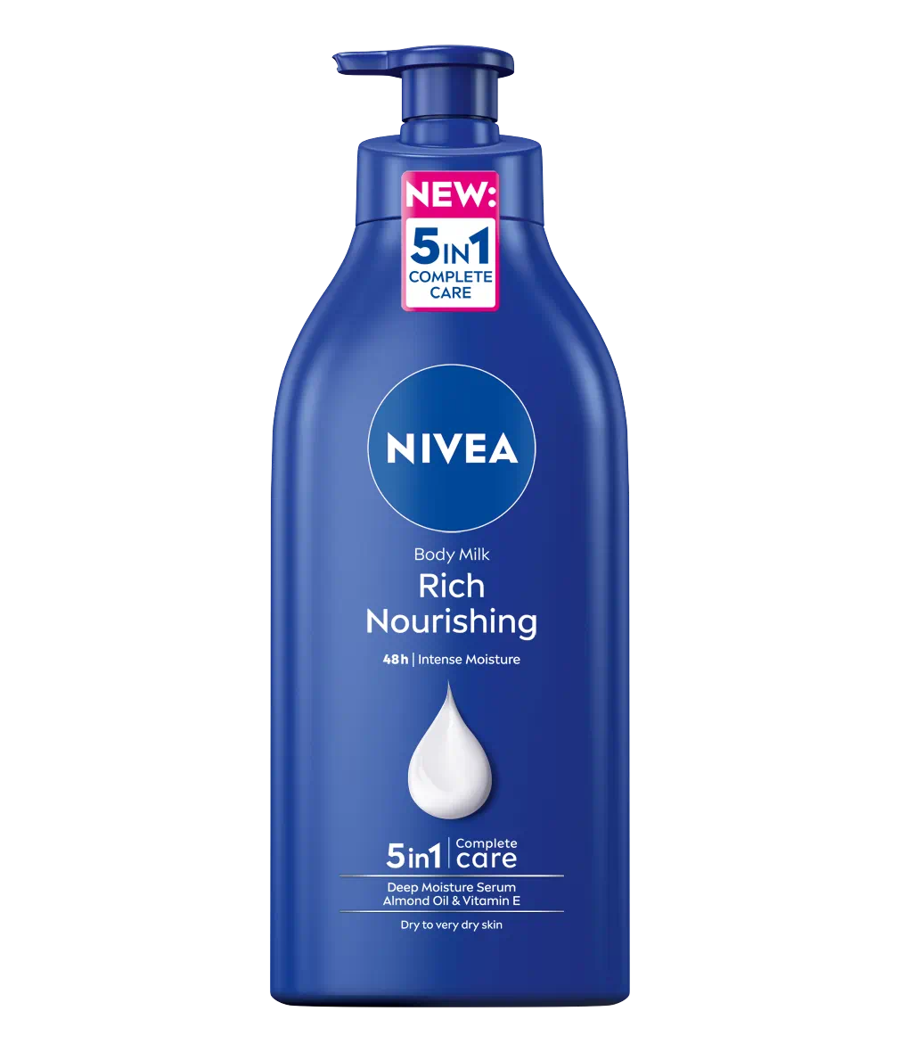 Nivea Body Lotion Rich Nourishing 5in1 Complete Care for 72hours - 400ml - Modern Beauty BD